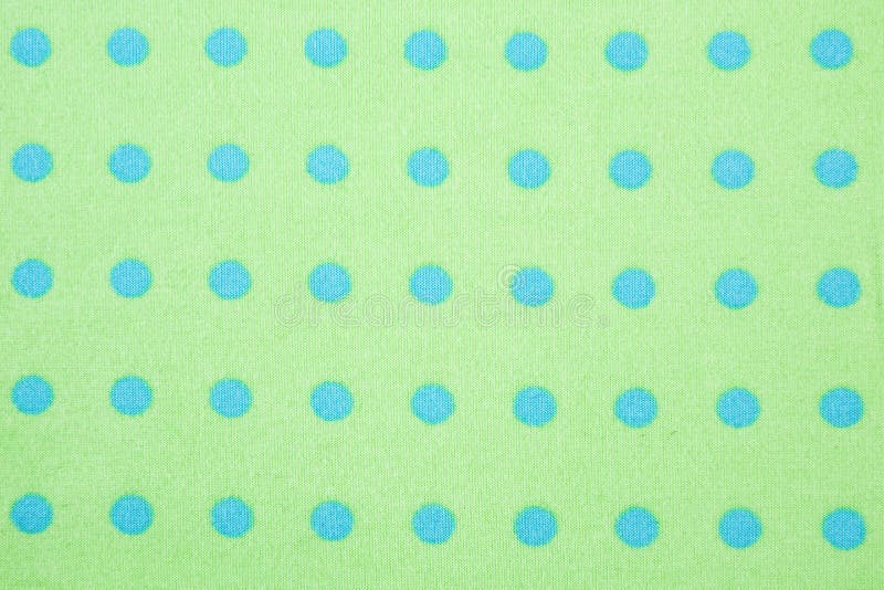 Green with Blue Polka Dots Background Pattern Stock Image - Image of ...