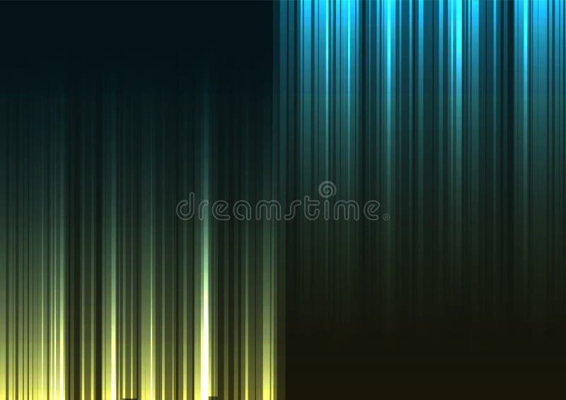 Green and Blue Upside Down Abstract Bar Line Background Stock Vector ...