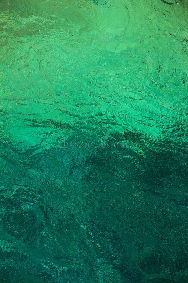 Green and Blue Water. Beautiful Deep Colours Stock Photo - Image of ...