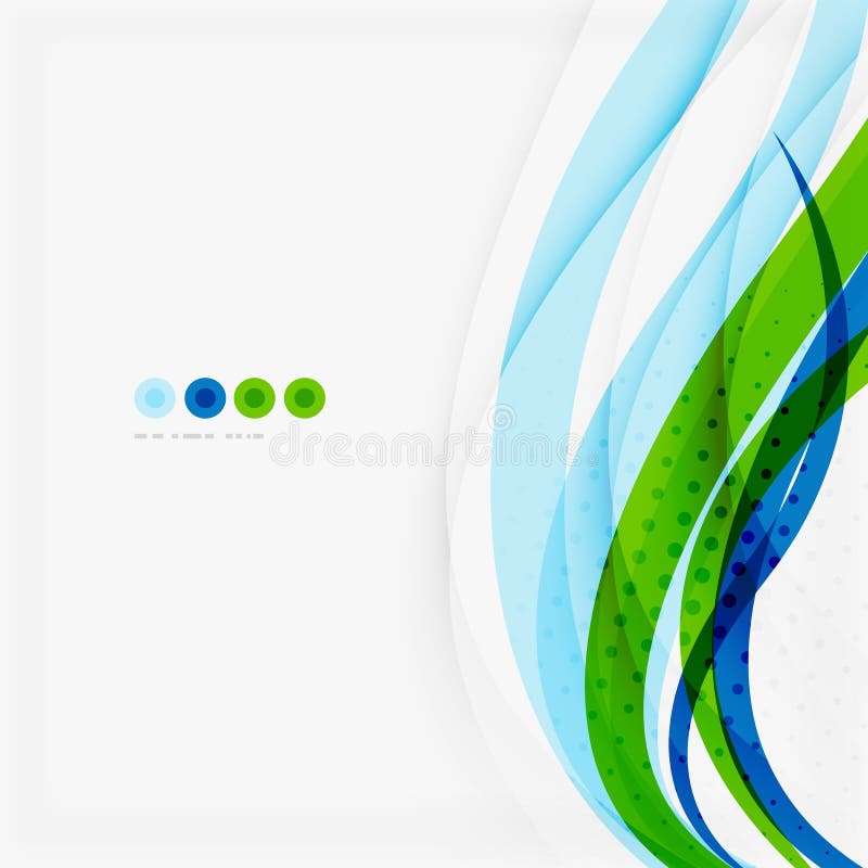 Green and Blue Lines Background Stock Vector - Illustration of copy ...