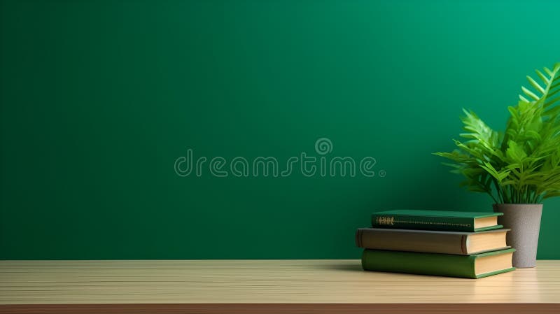 Green Board with Some Books Educational Background Ideal for ...