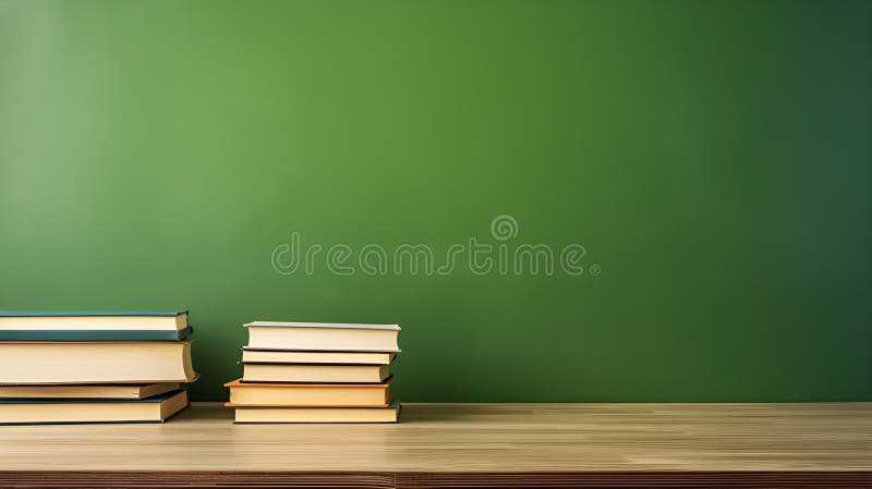 Green Board with Some Books Educational Background Ideal for ...