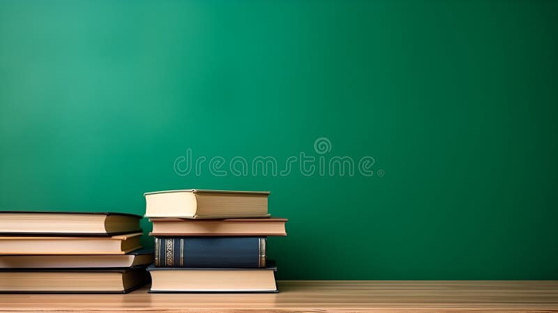Green Board with Some Books Educational Background Ideal for ...