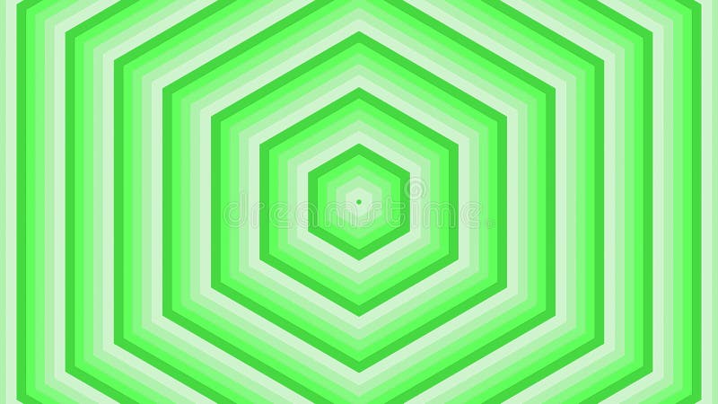 Green Bold Circles Simple Flat Geometric on White Background Loop ...