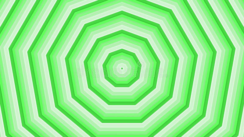 Green Bold Circles Simple Flat Geometric on White Background Loop ...