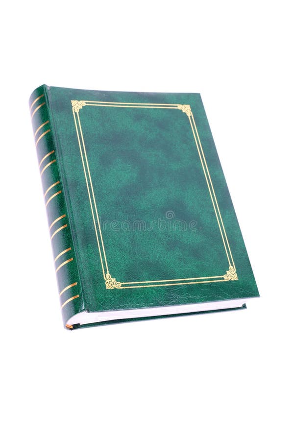 Green book stock photo. Image of gold, closed, heritage - 35771246