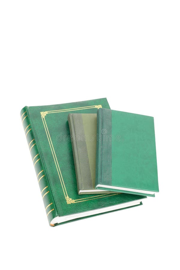 Green books stock image. Image of decorated, album, case - 37633943