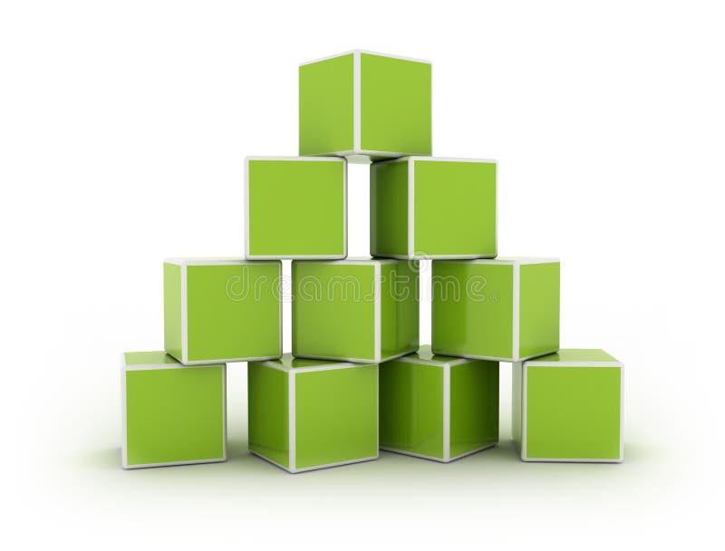 Green Boxes Texture Pattern Stock Illustration - Illustration of ...