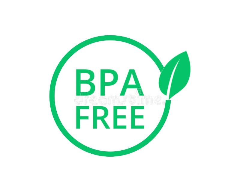 Green BPA Free Logo. Concept of Packaging and Regulations Stock Vector ...