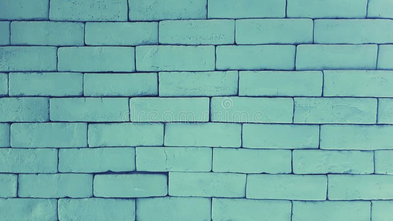Green Brick Wall for Background or Wallpaper Stock Photo - Image of ...
