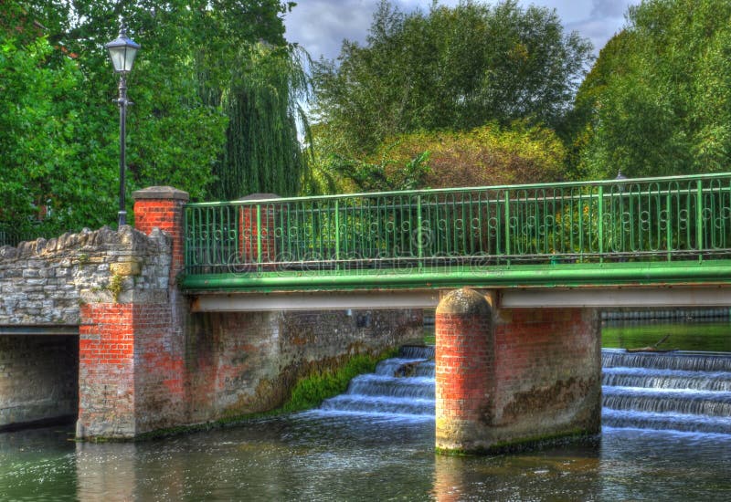 The Green Bridge stock photo. Image of brick, historic - 10999944