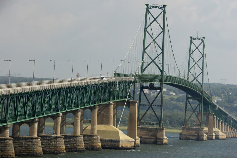 Green bridge stock photo. Image of river, canada, water - 33569368