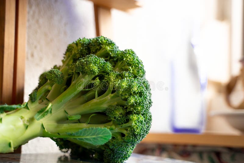 Green broccoli flower stock photo. Image of vegan, green - 168507808