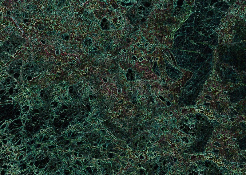 Green and Brown Abstract Texture Resembling a Microscopic View Stock ...