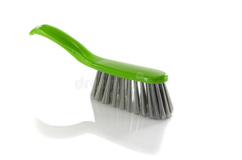 Green brush stock image. Image of tool, sweeping, removal - 41787719