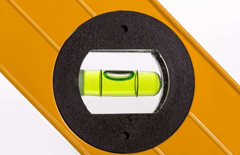 Green bubble level stock photo. Image of balance, bubble - 48535478