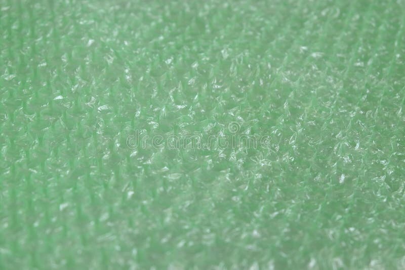 Green Bubble Wrap Air Filled Transparent Packaging for Protection ...