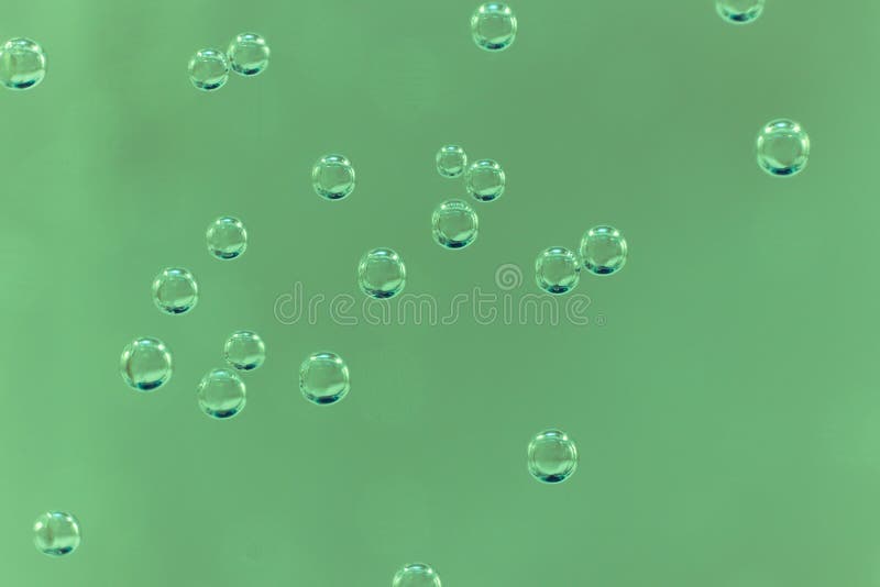 Green Bubbles Background Texture Stock Image - Image of background ...