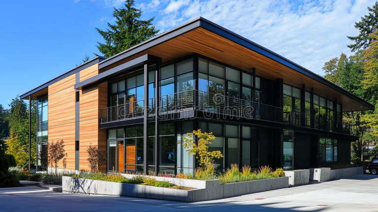 Green Building with Energy-efficient Windows and Sustainable Materials ...