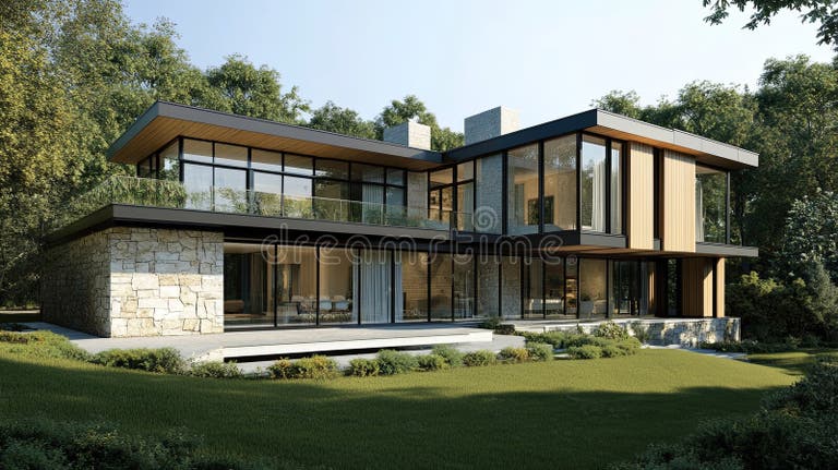 Green Building with Energy-efficient Windows and Sustainable Materials ...