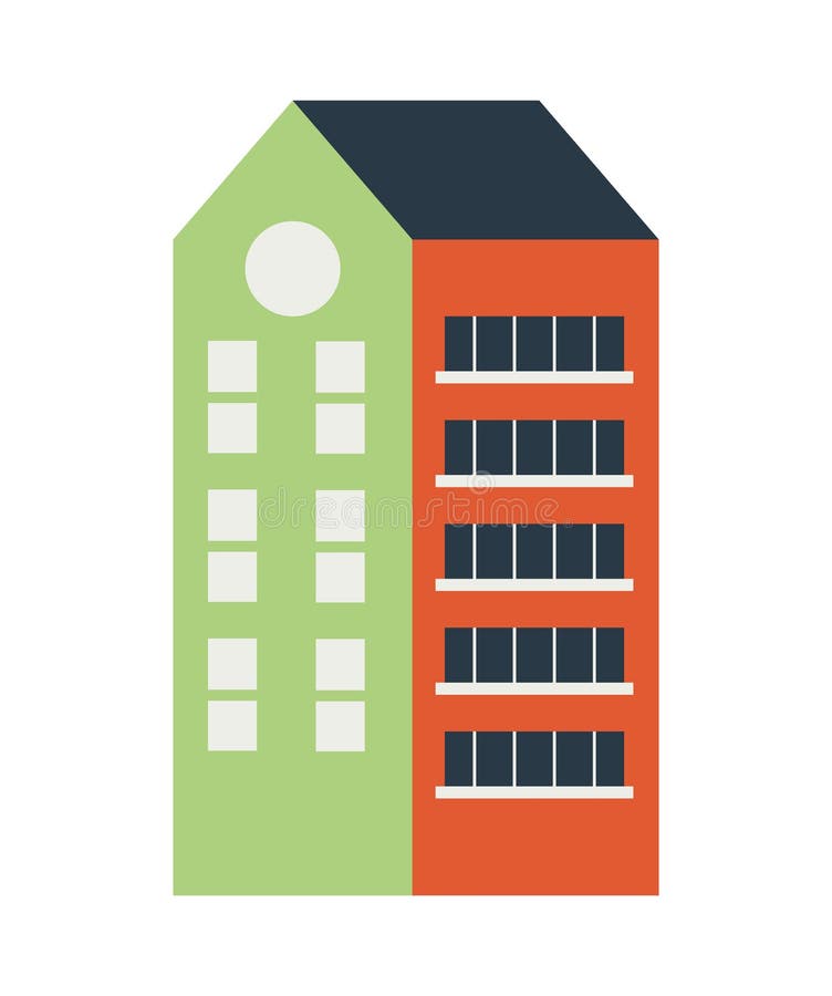 Green building icon stock illustration. Illustration of city - 213033250