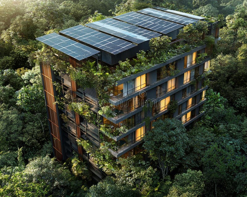 A Green Building Prioritizing Sustainability, Equipped with Eco ...