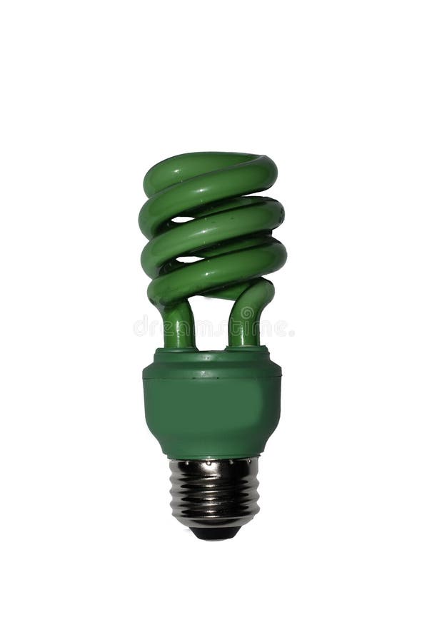 Green Bulb stock photo. Image of cost, save, roofing - 25427188