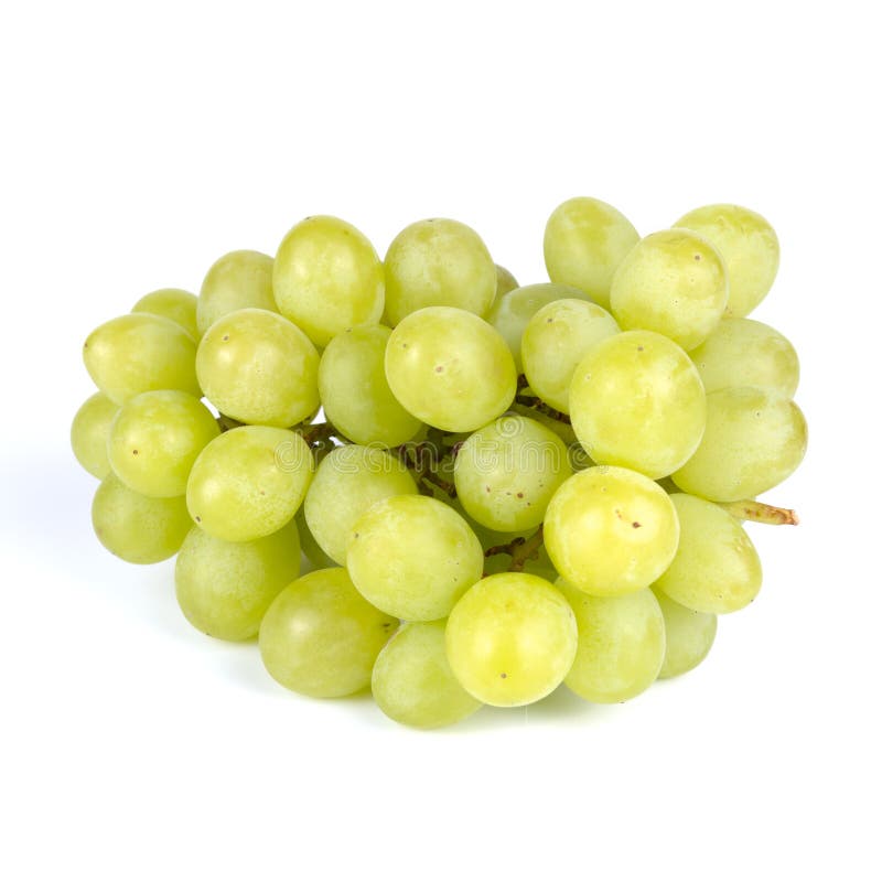 One Grape Isolated on White Background Closeup Stock Photo - Image of ...