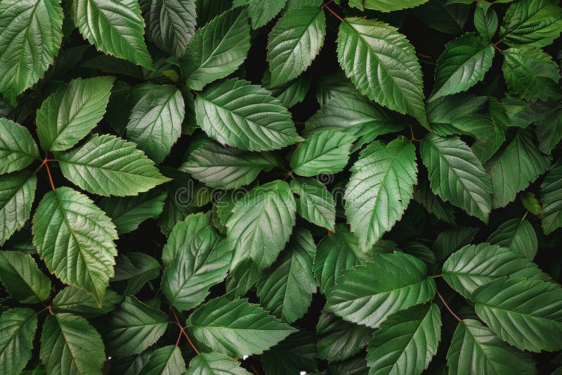 Green Bush Foliage Backdrop with Intricate Light and Shadow Pattern for ...
