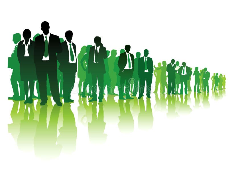 Green business stock vector. Illustration of business - 27637917