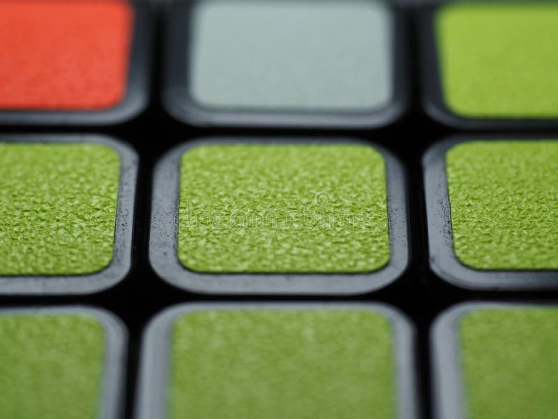Green Button Background. Control Panel with Switches Stock Photo ...