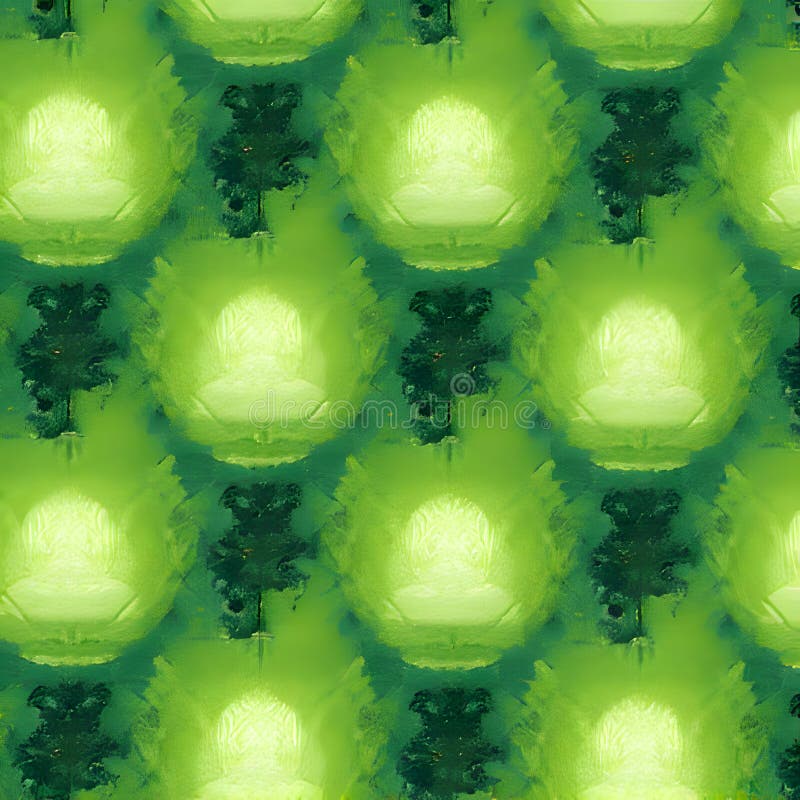 Green Cabbage Pattern, Lots of it, Full Area Stock Illustration ...