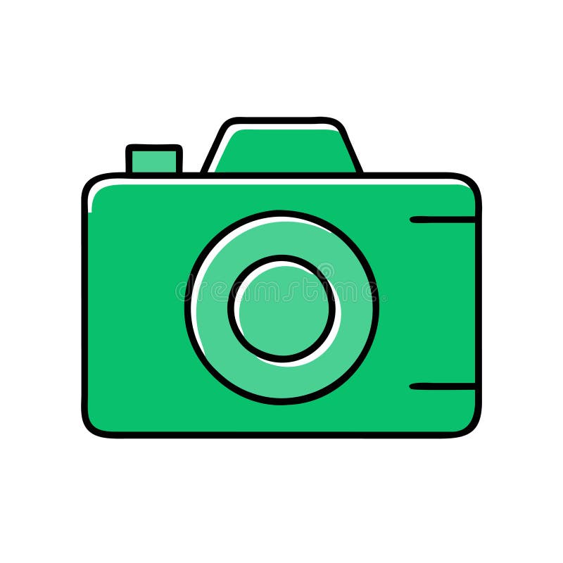 Green Camera Vector for Digital and Design Use Stock Illustration ...