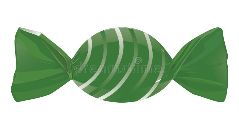 Green candy stock illustration. Illustration of traditional - 27647964
