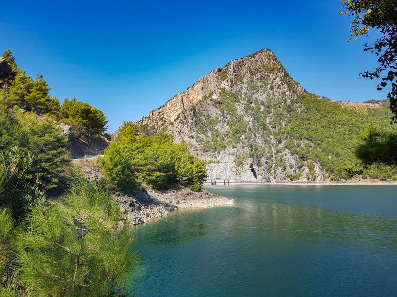 Green Canyon in Turkey stock image. Image of outdoor - 124886639