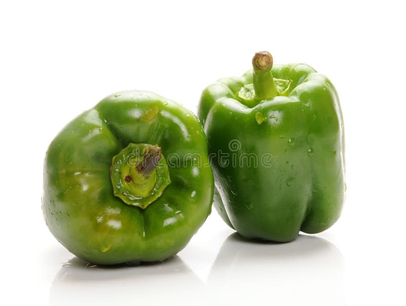 Capsicum stock image. Image of fresh, green, white, organic - 4866915