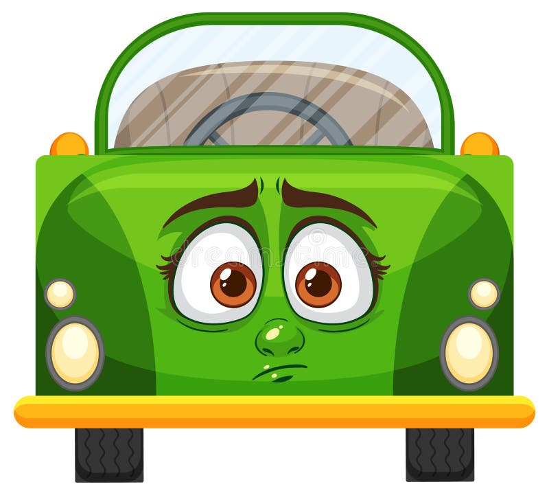 Sad Car Cartoon Stock Illustrations – 614 Sad Car Cartoon Stock ...