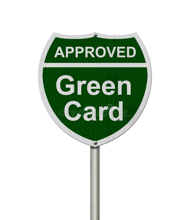 Green Card Immigration Stock Illustrations – 289 Green Card Immigration ...