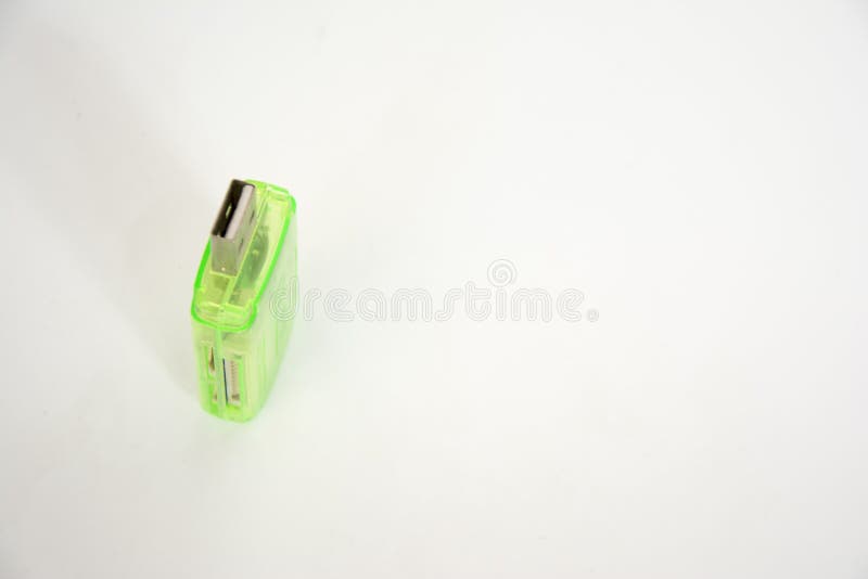 Green card reader stock photo. Image of lifes, connection - 83187364