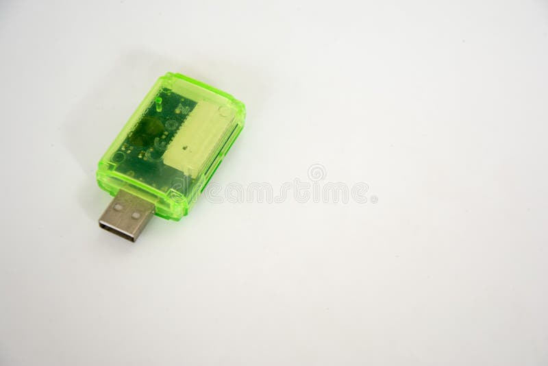 Green card reader stock photo. Image of objects, rare - 83643962