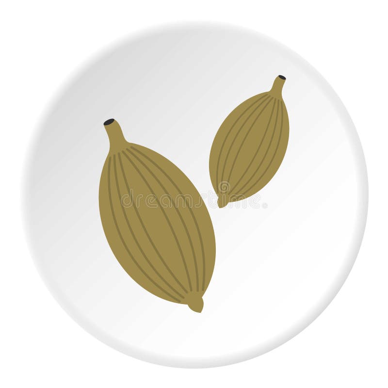 Cardamom Pods Icon Set Color Hexahedron Stock Vector - Illustration of ...