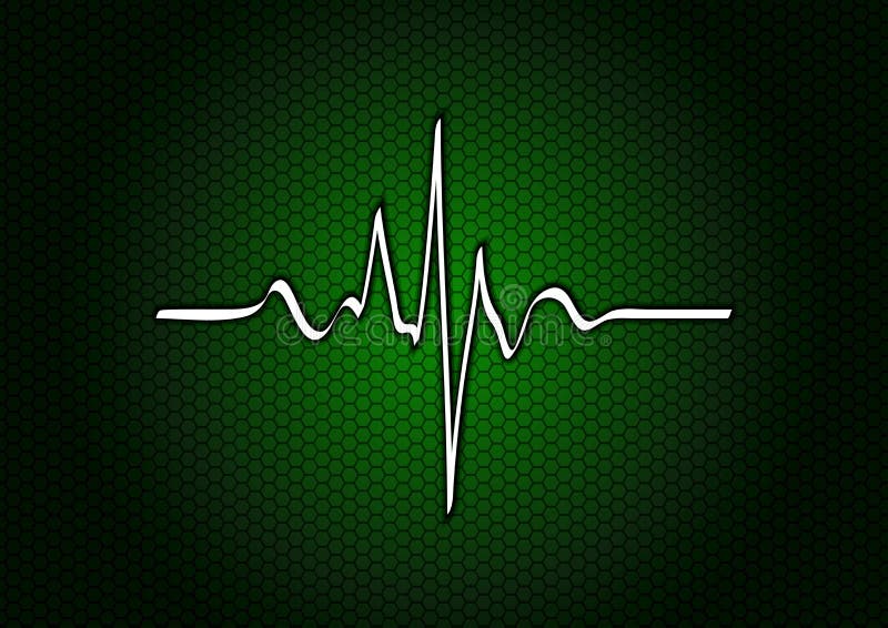 Cardiogram stock vector. Illustration of line, heartbeat - 32271331