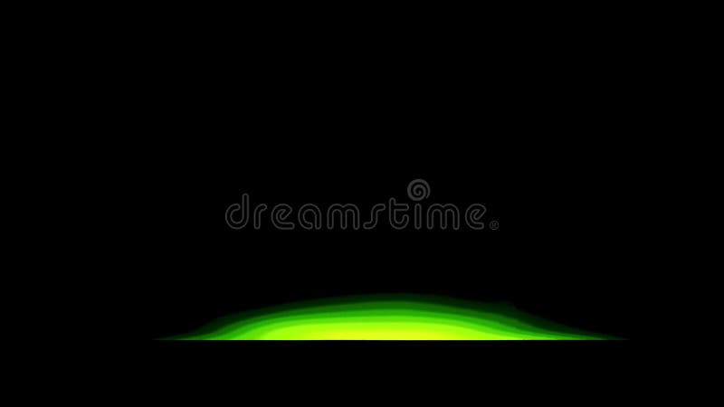 Green Cartoon Explosion 2D FX Elements Motion Graphics Stock Video ...