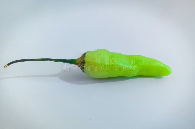 Green Cayenne pepper stock photo. Image of chili, vegan - 158358438