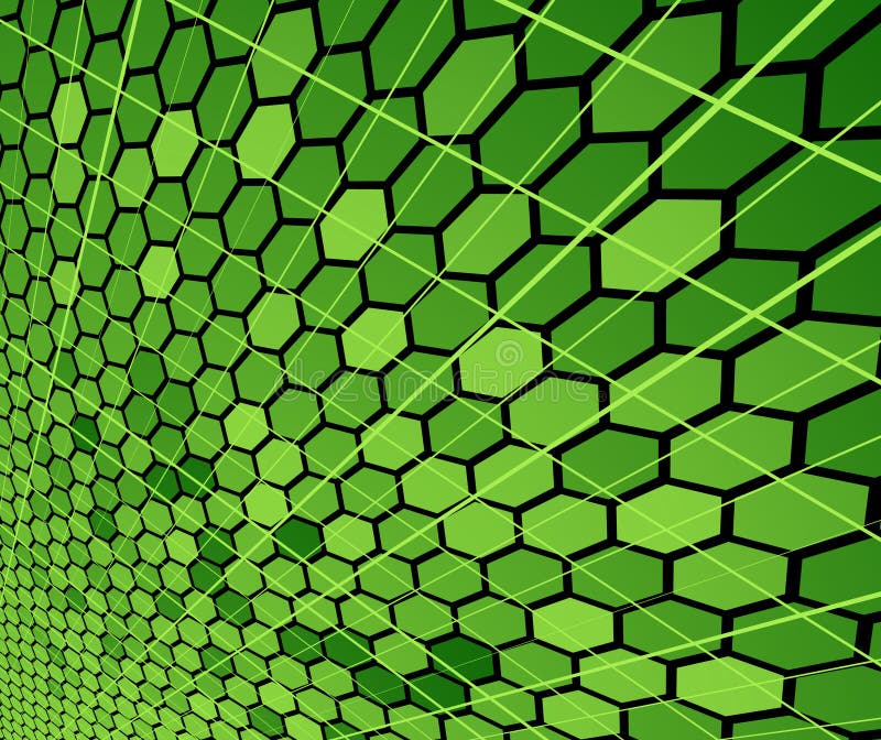 Green Cell of Plant with Red Core, Details and Membrane. Stock Vector ...