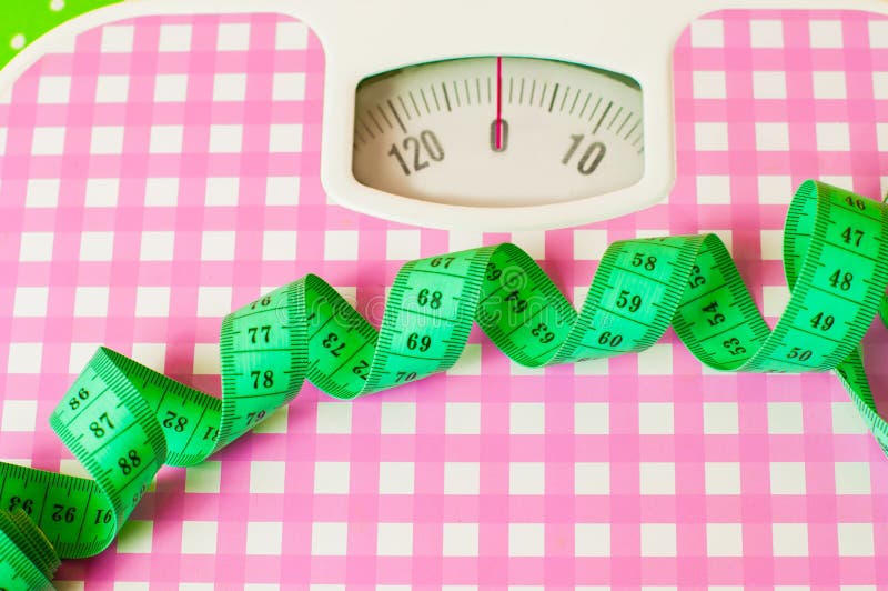 Green Centimeter and Scales Stock Image - Image of ideas, healthcare ...