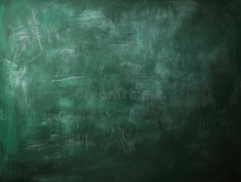 A Green Chalk Writing on a Blackboard, Suitable for Educational or ...