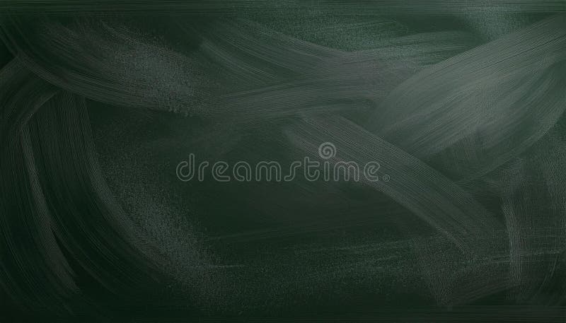 Slightly Erased White Chalk Marks on Green-black Coloured Blackboard ...