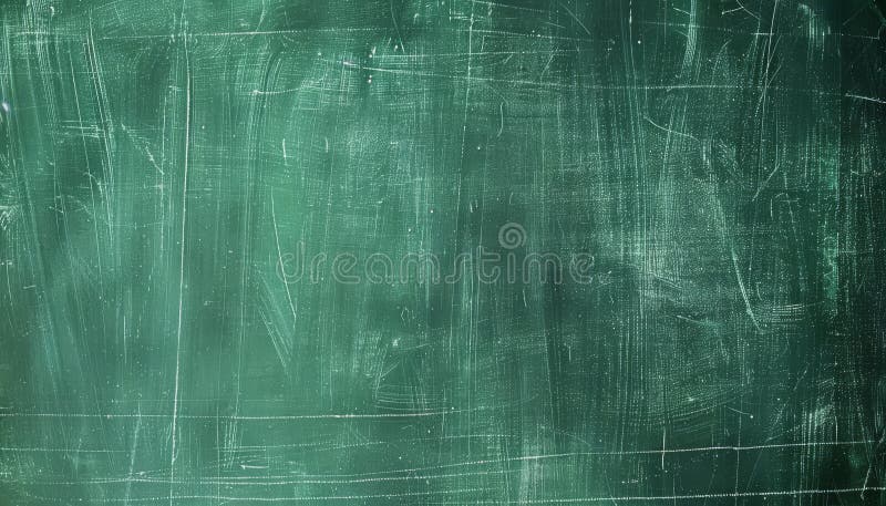 Green Chalkboard Texture with Scribbles. Classic School Blackboard ...