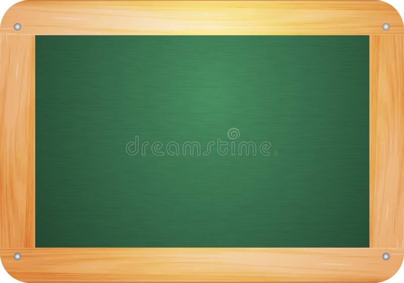 Green chalkboard stock vector. Illustration of chalk - 48732687